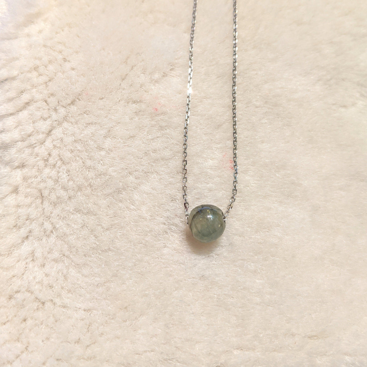 Jade Ball Pendant - Fifty shades of Jade – Healing Emerald